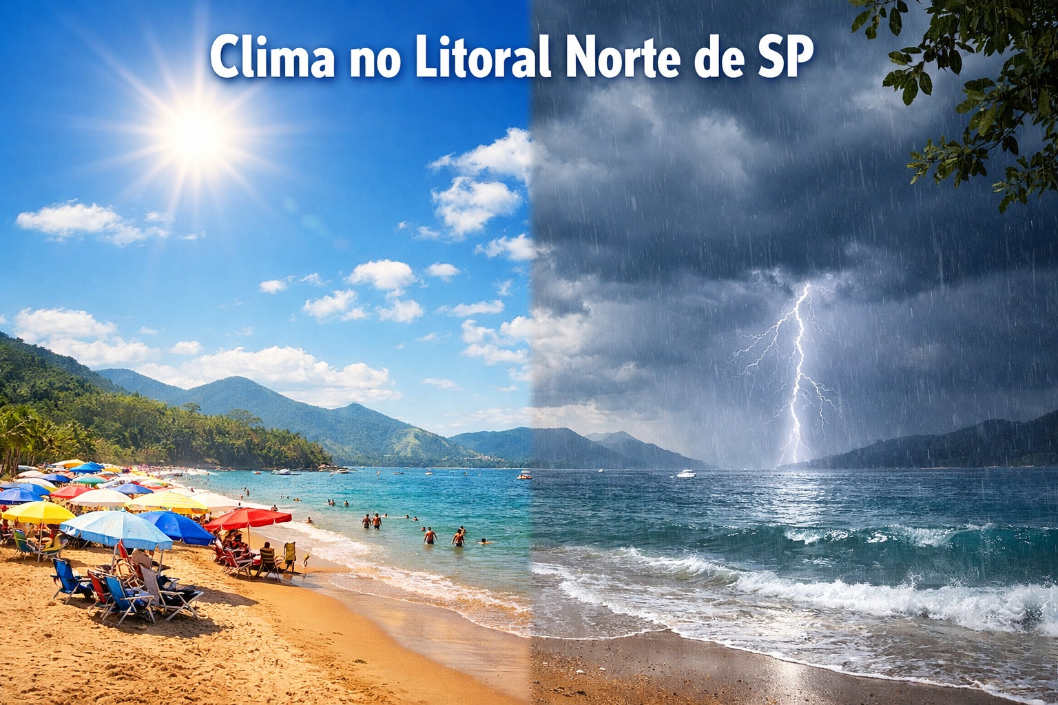 Previsão do tempo Litoral Norte SP abril